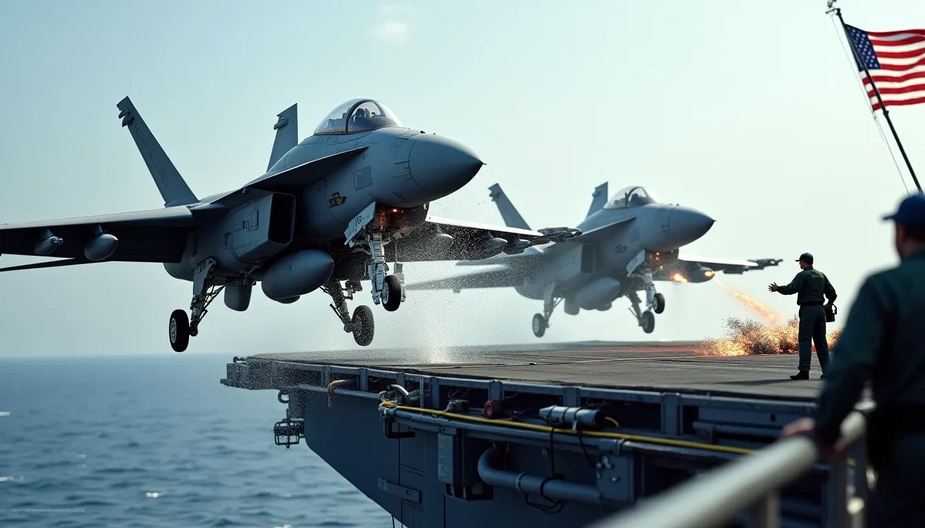 Taxpayer Money Sinks as Two Fighter Jets Dive into Red Sea Disaster ...