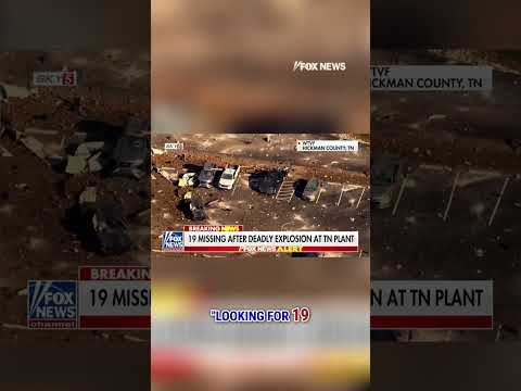 Factory Blast: 19 Missing After Deadly Explosion Shocks USA - Political ...