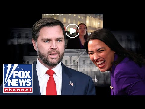 AOC Threatens to 'Stomp' Vance in 2028 Showdown Hypothetical ...