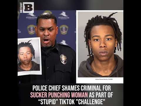Police Chief Blasts TikTok Thug After Cowardly Assault on Woman ...